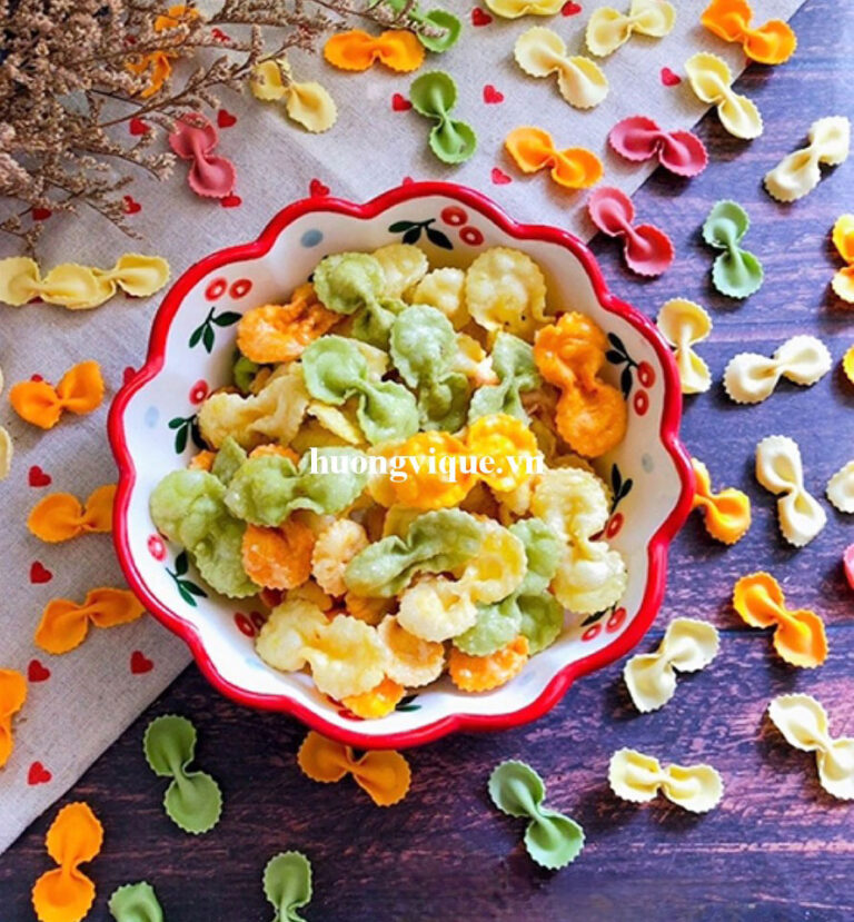 Nui Nơ Rau Củ Ngũ Sắc Sa Đéc - Hương Vị Quê